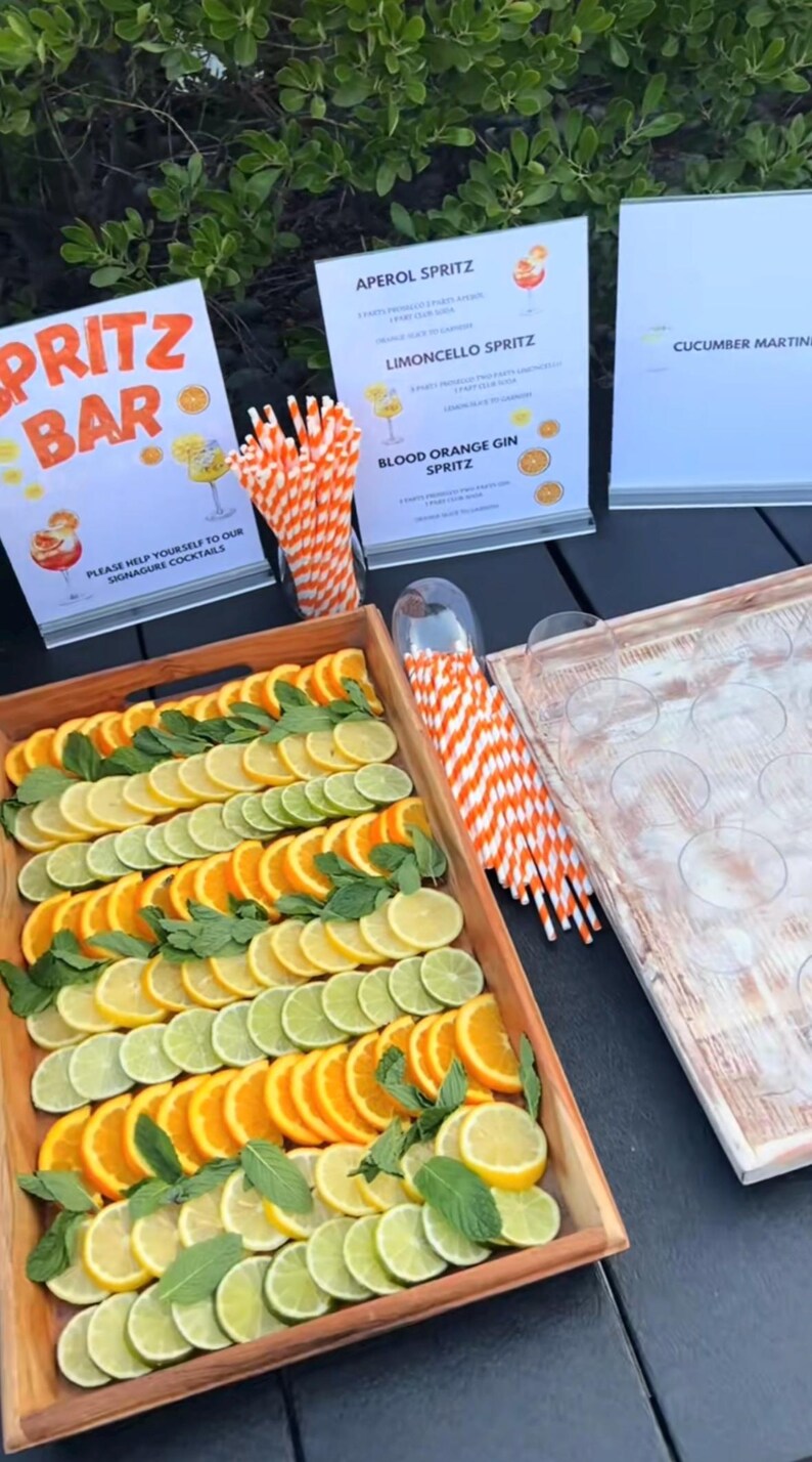 Spritz Bar Print - Etsy