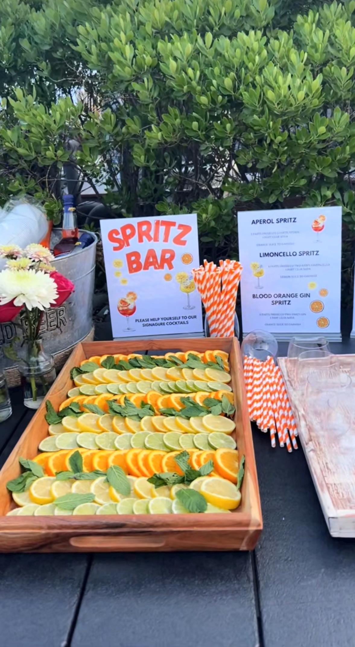 Spritz Bar Print - Etsy