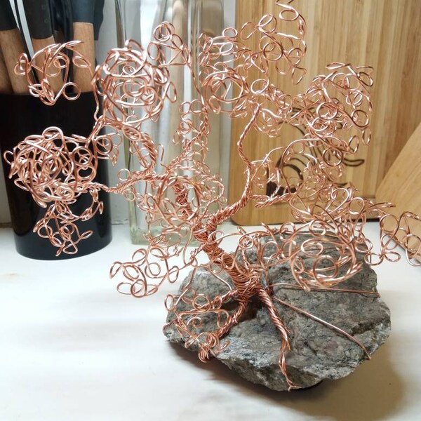 Trees on Rock - Etsy