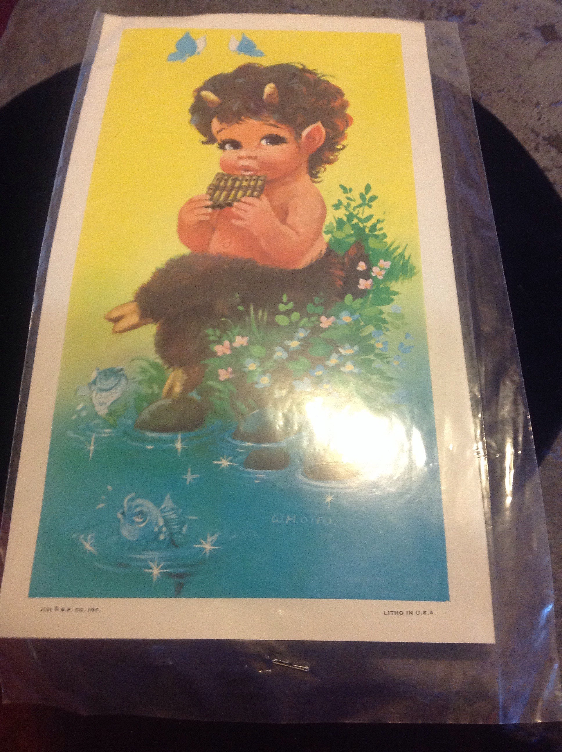 Vintage W. M. Otto Pan Print - Etsy