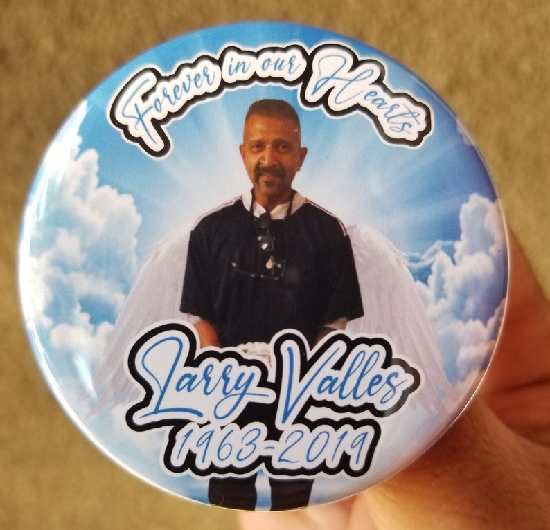 Custom Memorial Buttons - Etsy