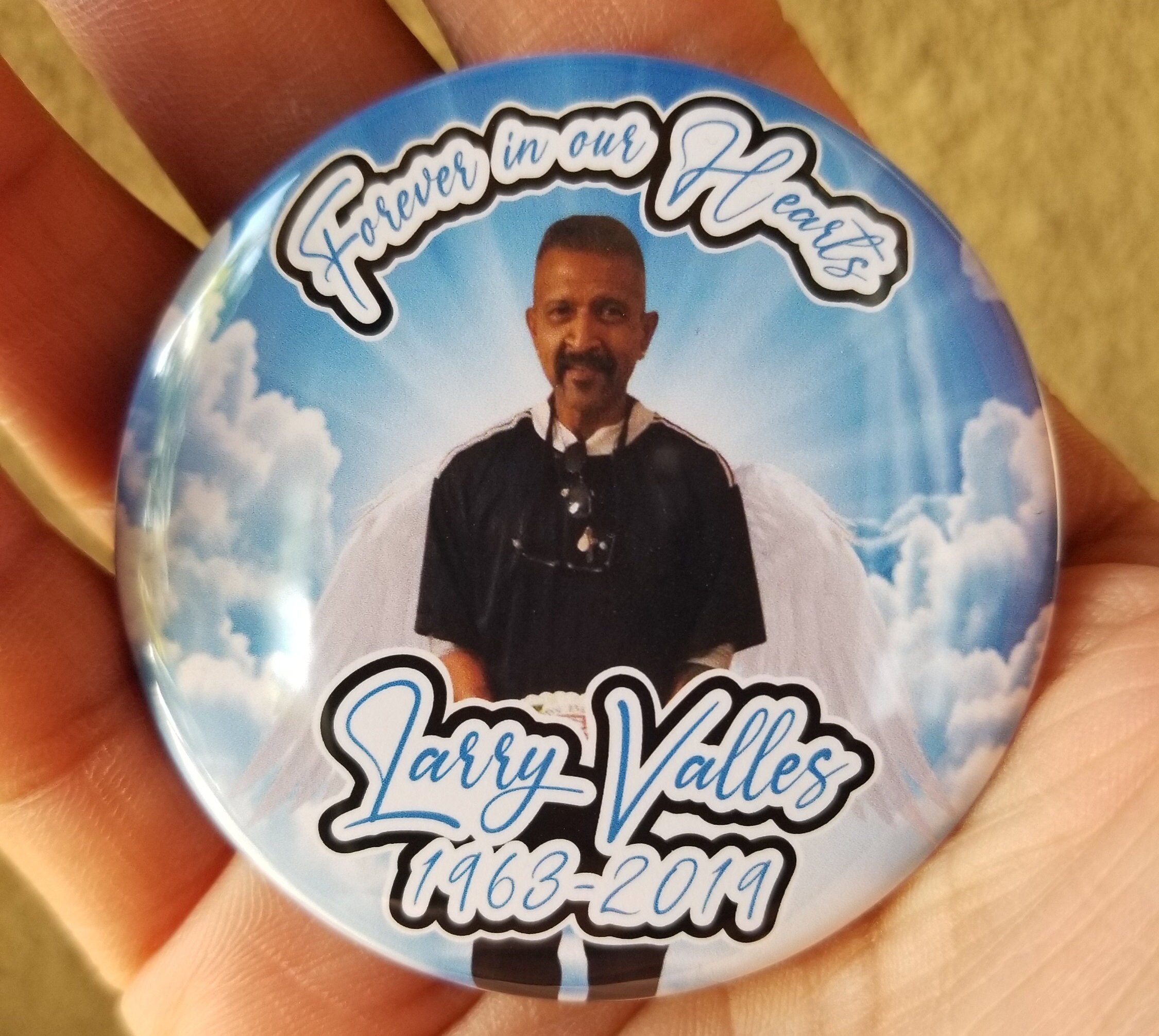 Custom Memorial Buttons - Etsy