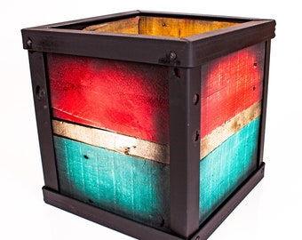 Rustic planter | Etsy