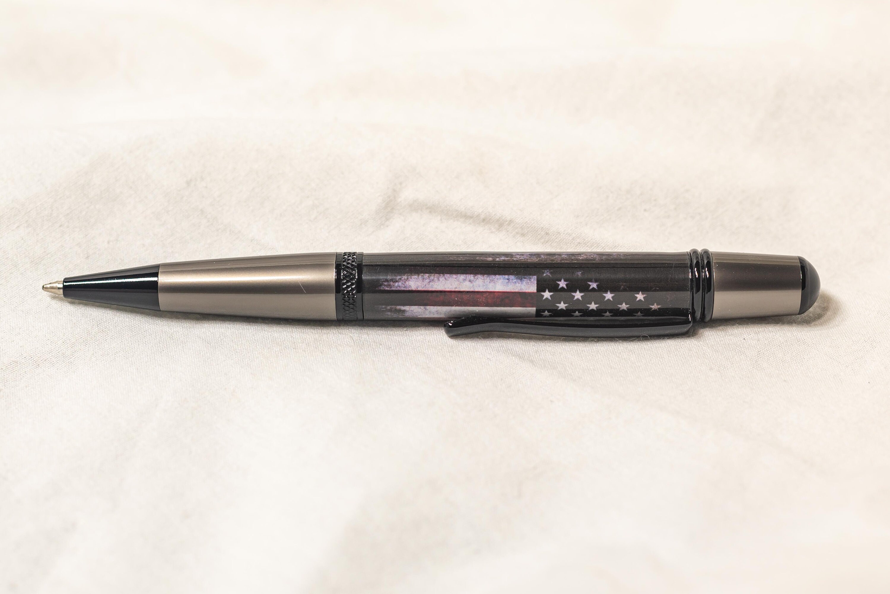 USA Flag Custom Acrylic Ballpoint Pen - Etsy