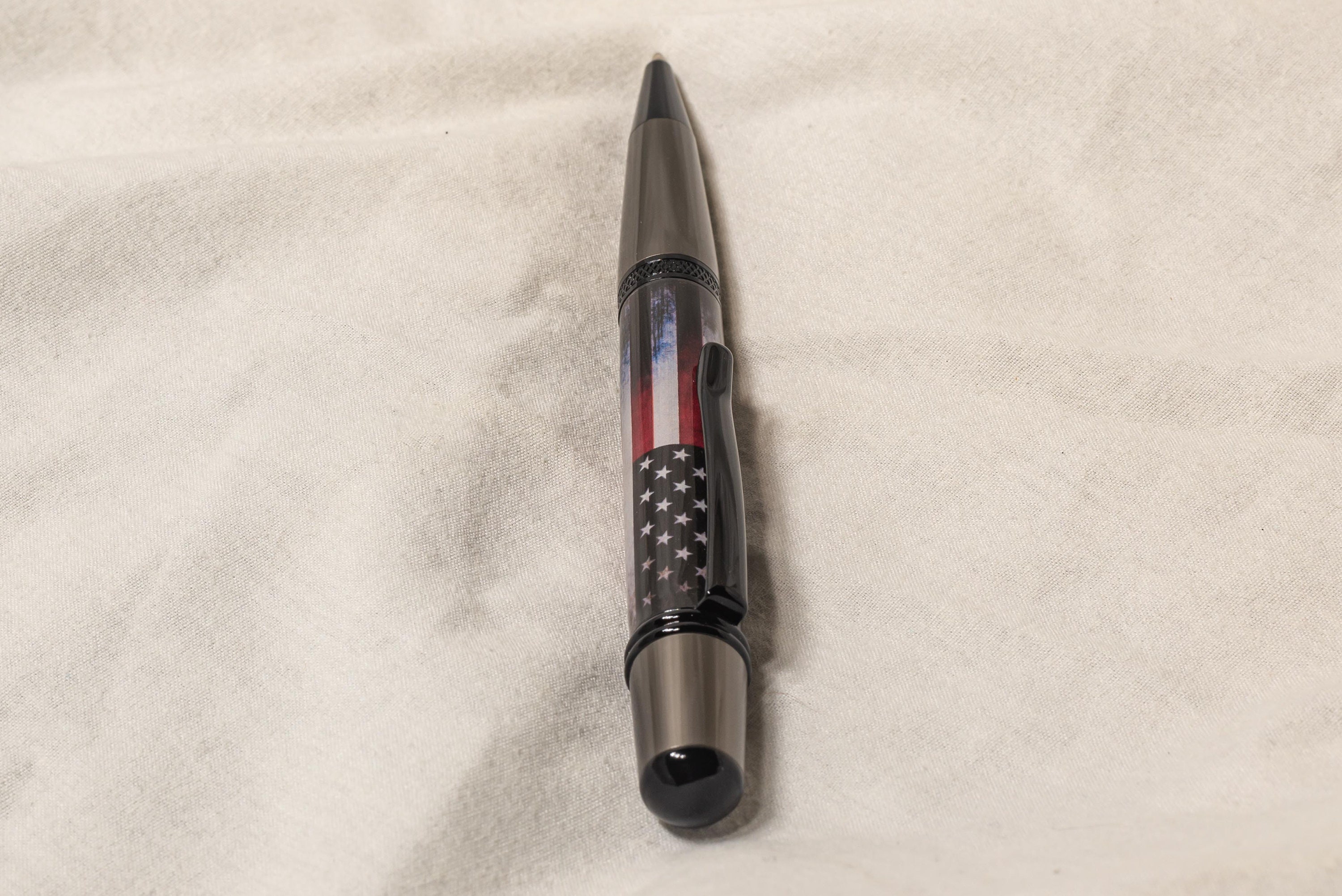USA Flag Custom Acrylic Ballpoint Pen - Etsy