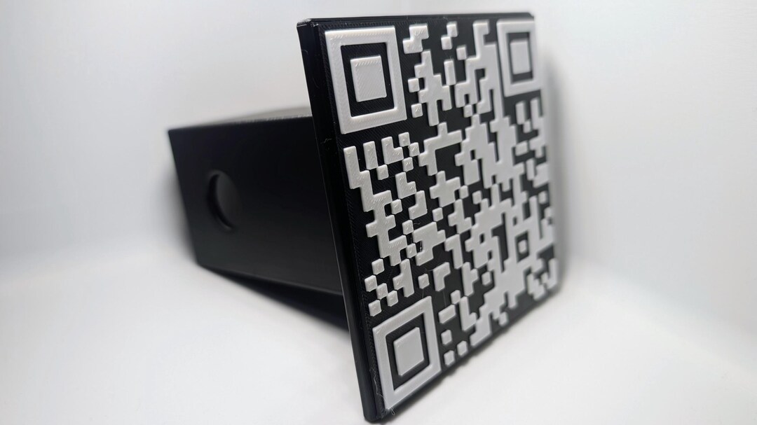 QR Code Trailer Hitch Cover - Etsy