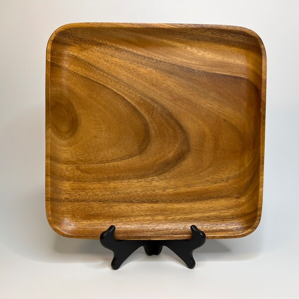 Mid Century Teak Tray - Etsy