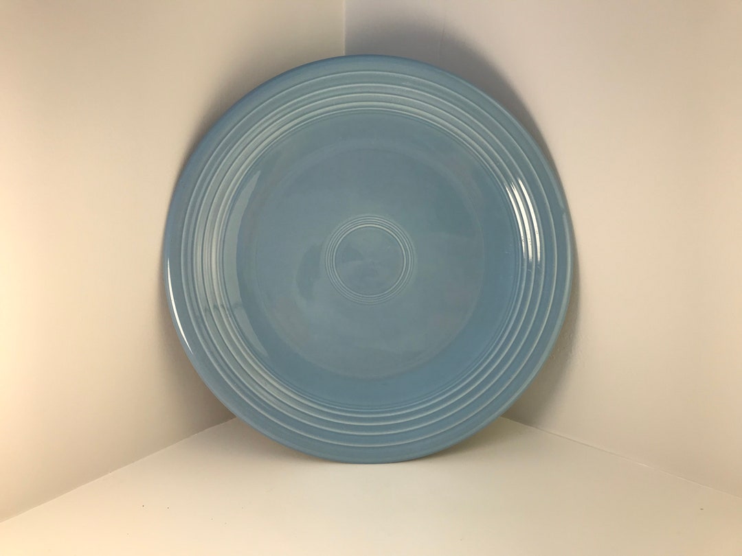 Fiesta Chop Plate and Round Serving Platter in PERIWINKLE - Etsy