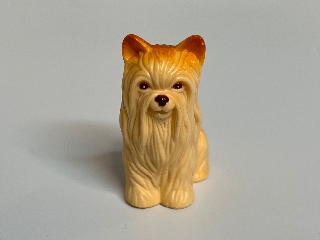 Barbie Doll Vintage Yorkshire Terrier Pet Figurine, Mattel Wee 3 ...
