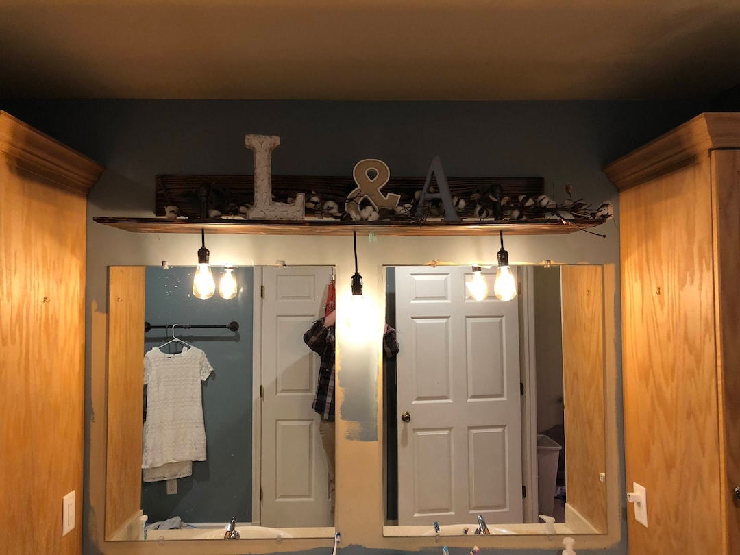 Farmhouse Bathroom Vanity Light - Etsy