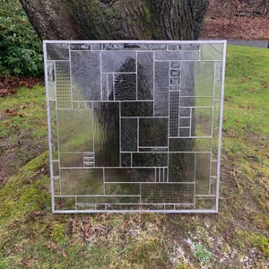 Stained Glass Window Panel 16 X 12 - Etsy