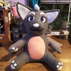 Custom Fursona Plushie - Etsy