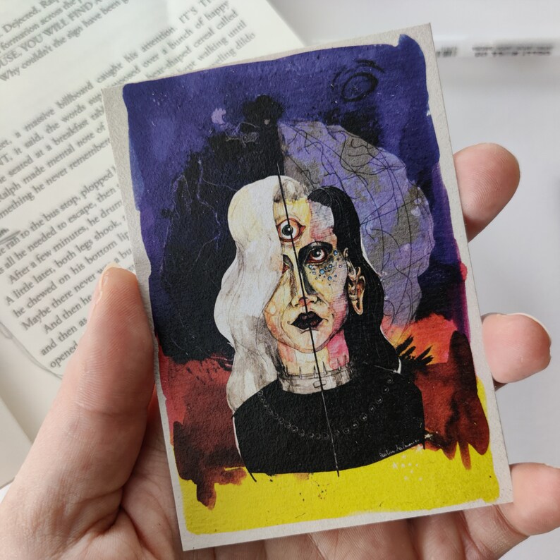 Borderline Personality Disorder Artwork A7 Heavyweight Art - Etsy UK