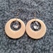 Nude Shade Bedazzled Sparkling Sequins Bling Disc Earrings - Etsy