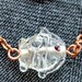 Adorable Small Glass Fish Pendant on Short Chain - Etsy