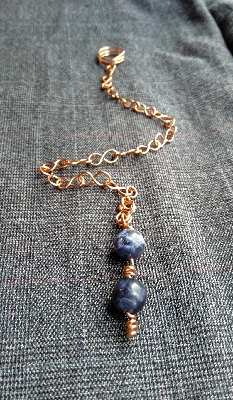 Sodalite Pendulum Dowsing Tool Scrying Tool - Etsy