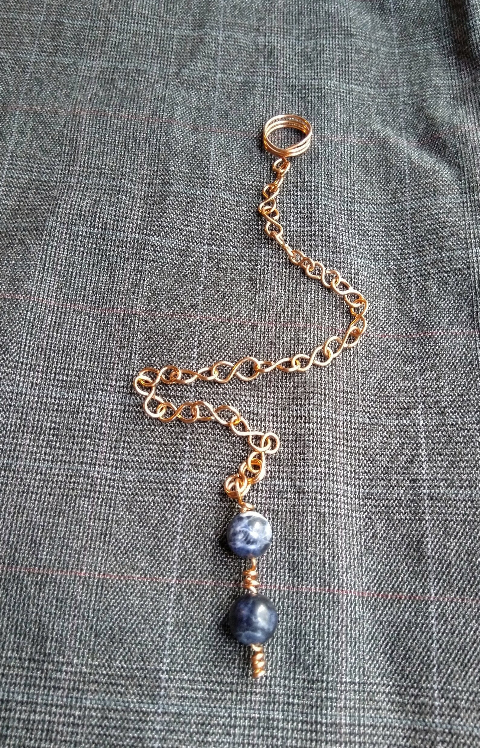 Sodalite Pendulum Dowsing Tool Scrying Tool - Etsy