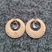 Nude Shade Bedazzled Sparkling Sequins Bling Disc Earrings - Etsy