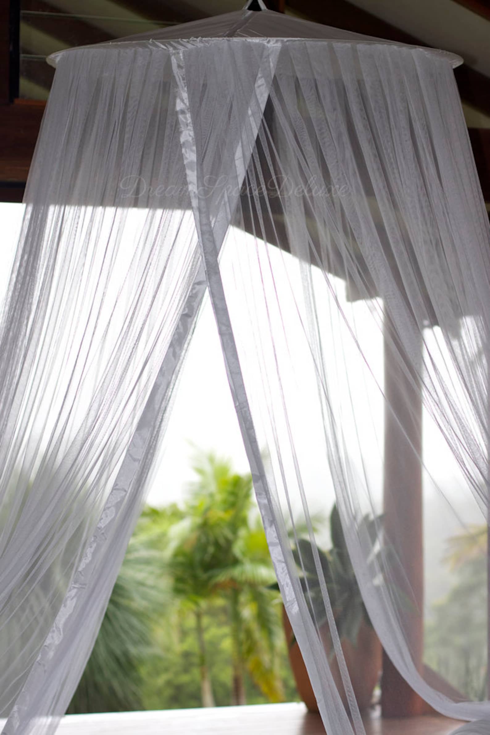 Mosquito Net. Jumbo Size Circular Canopy - Etsy