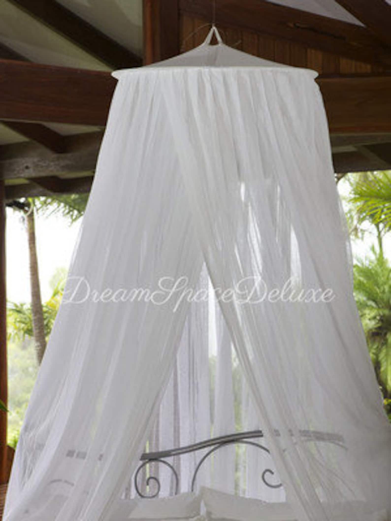 Pure Cotton Mosquito Net Round. Fits Twin/full. (single/double) - Etsy