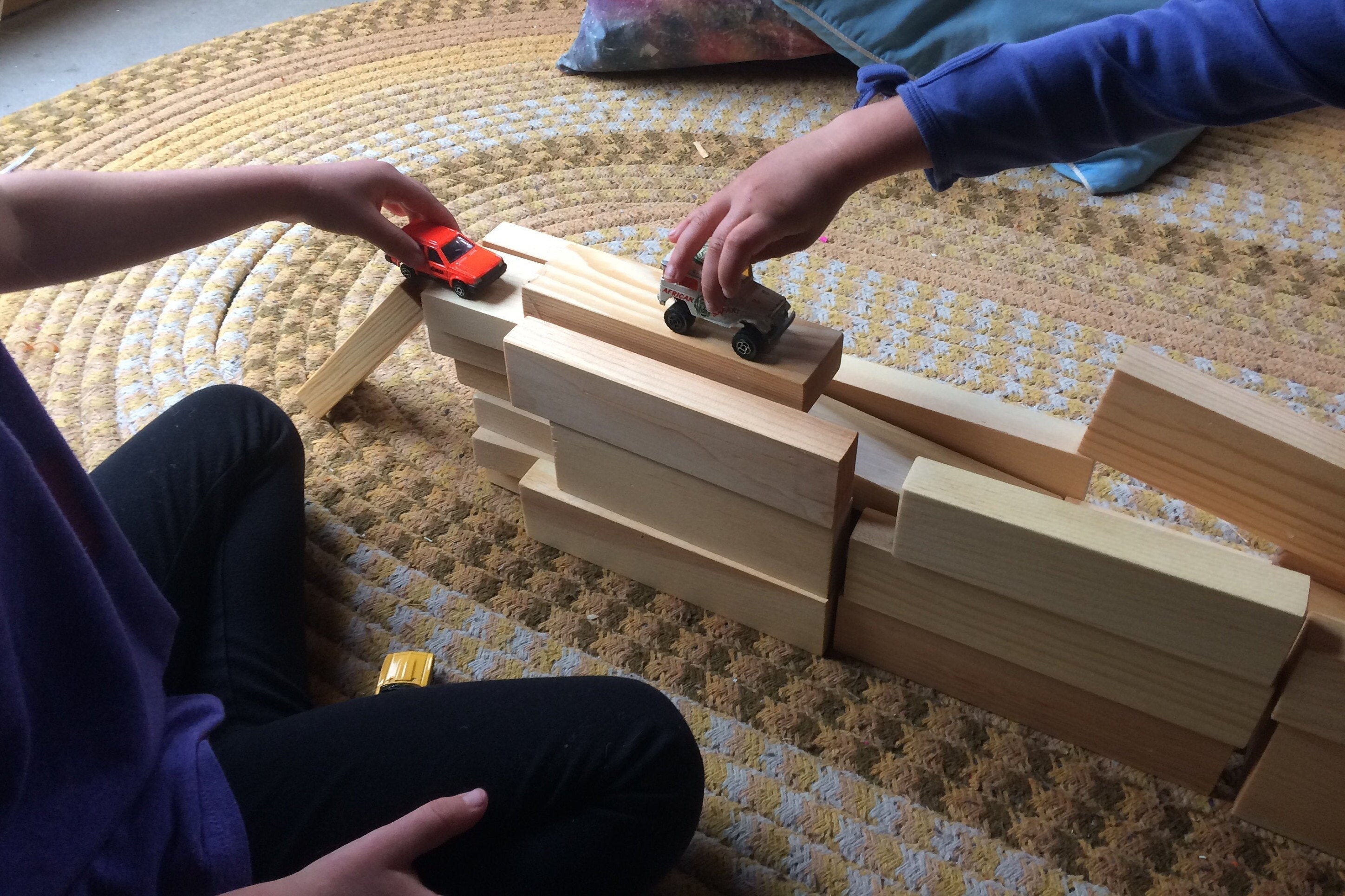 Extra Big Set of Wood Blocks / Building Blocks / 70 Pieces / - Etsy