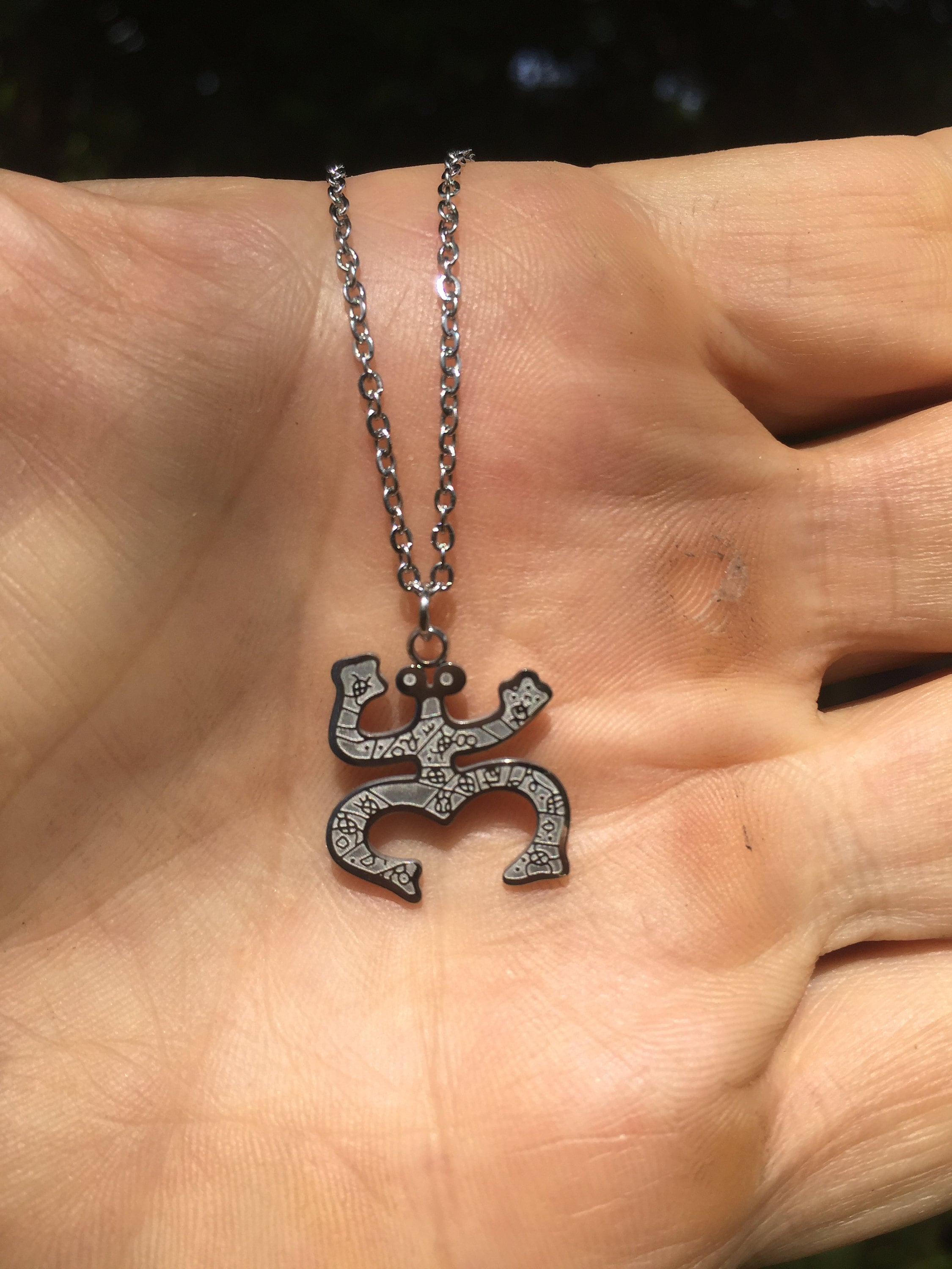 Coqui Taino Sol Taino Necklace Stainless Steel Coqui Taino - Etsy