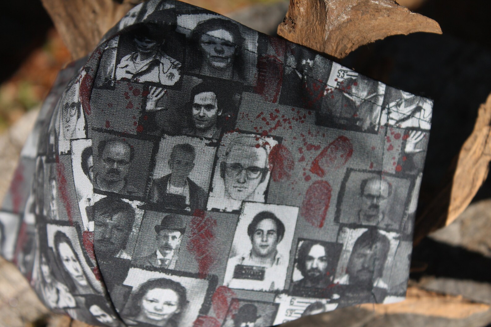 Serial Killer Face Mask True Crime Face Mask Adult Face | Etsy