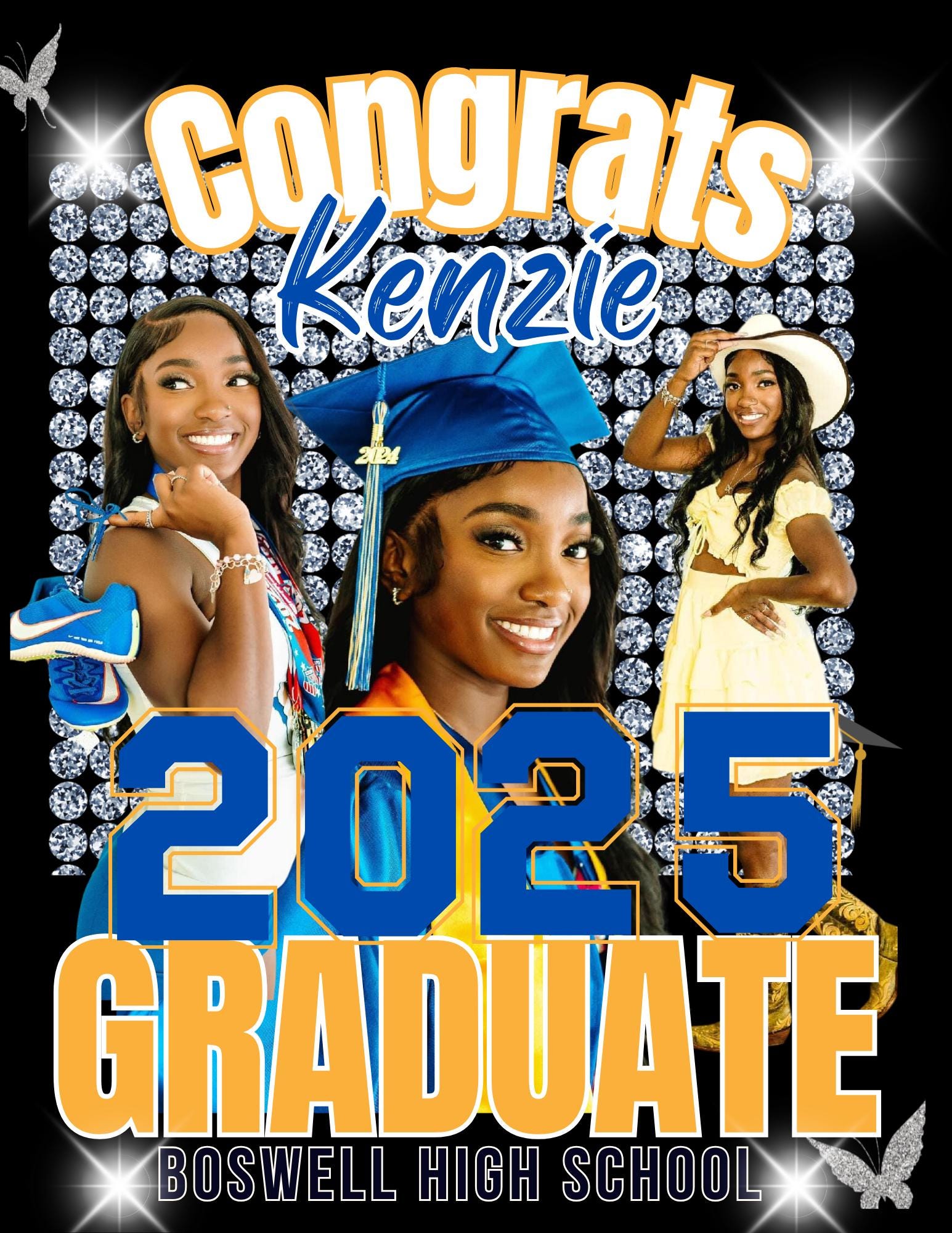 Canva Editable Graduation T-shirt Template Bundle (digital Download) - Etsy