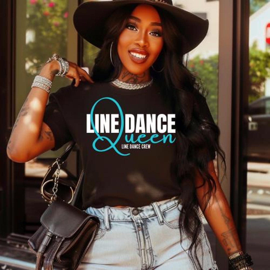 Line Dance Queen Png Sublimation Files - Etsy