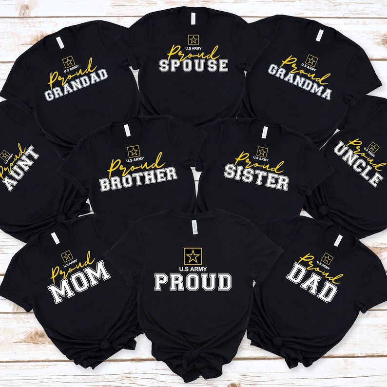 Proud Army Family PNG: Custom Military Design (digital Download) - Etsy