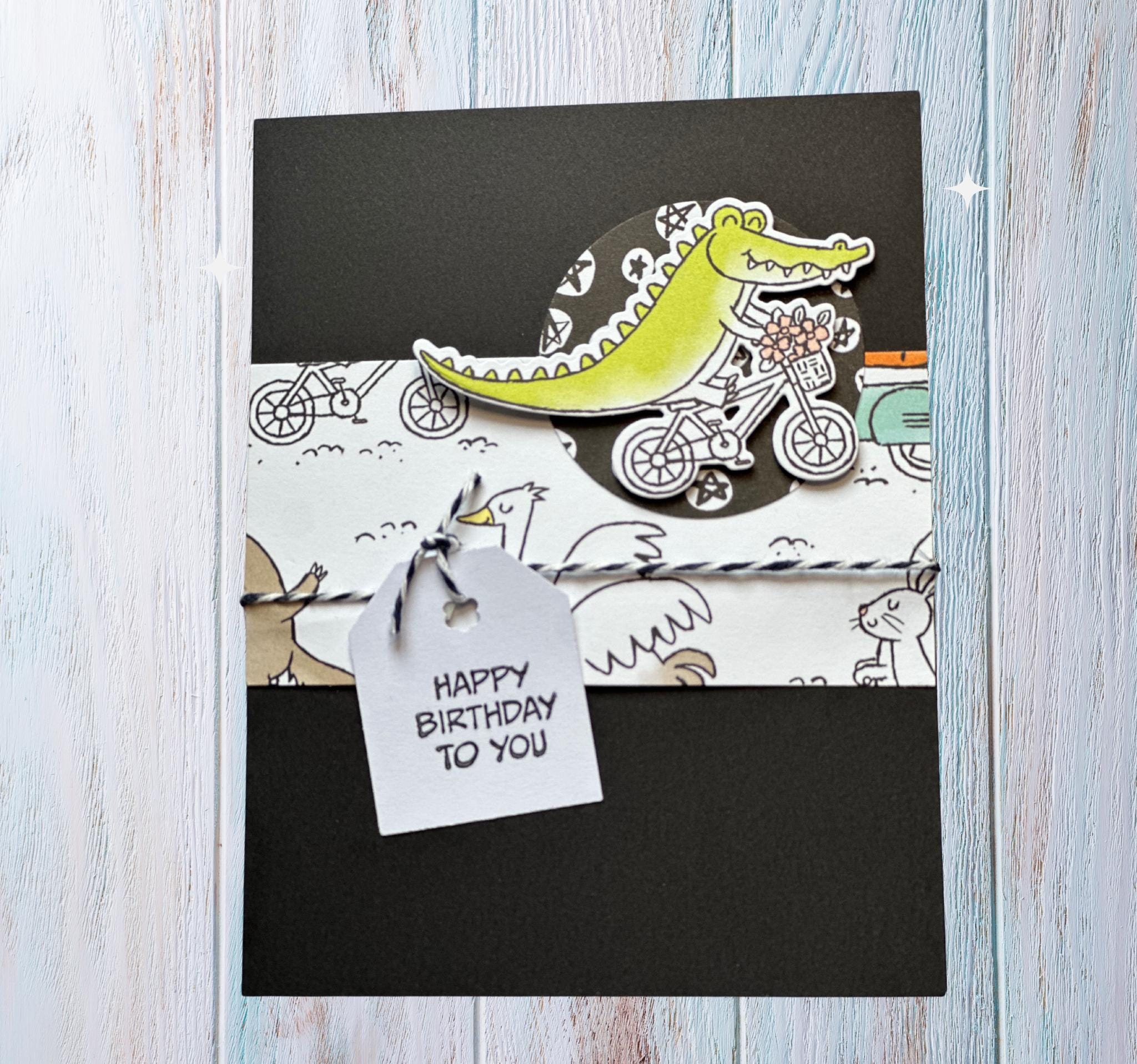 Happy Birthday Card Kit, DIY Card Kit, Card Making Kits, Homemade Card ...