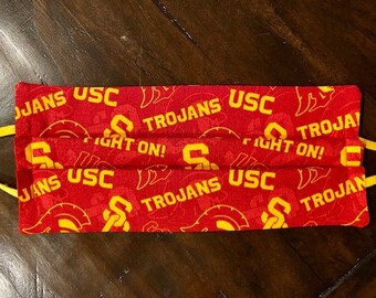 Usc Face Mask - Etsy