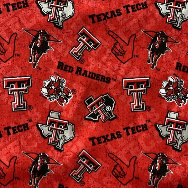 Texas Tech Mask - Etsy