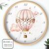 Wildflower Wall Clock, Spring Floral Wall Clock, 10 Watercolor Flower ...