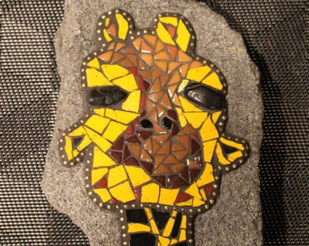 Giraffe Mosaic Art | Etsy
