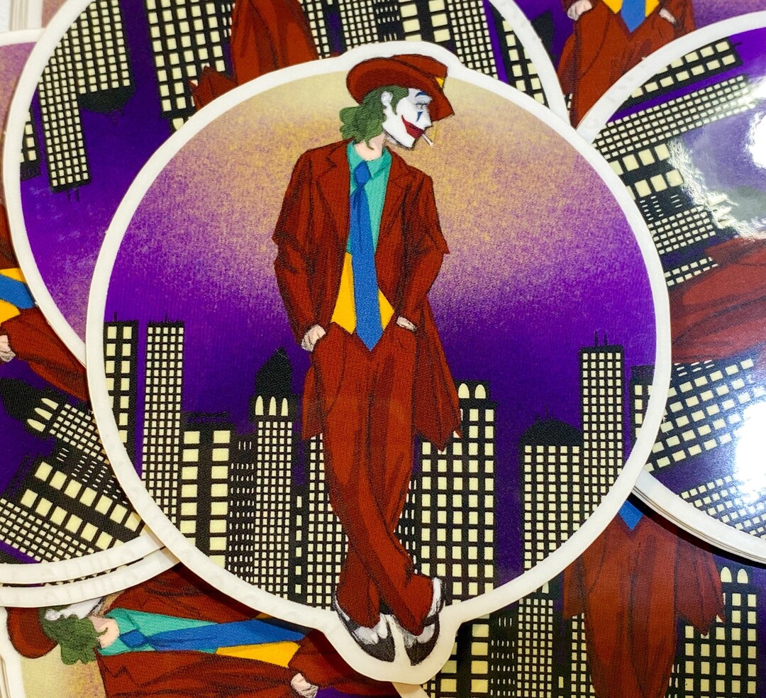 Man About Town STICKER Killer Dapper Clown 2019 - Etsy