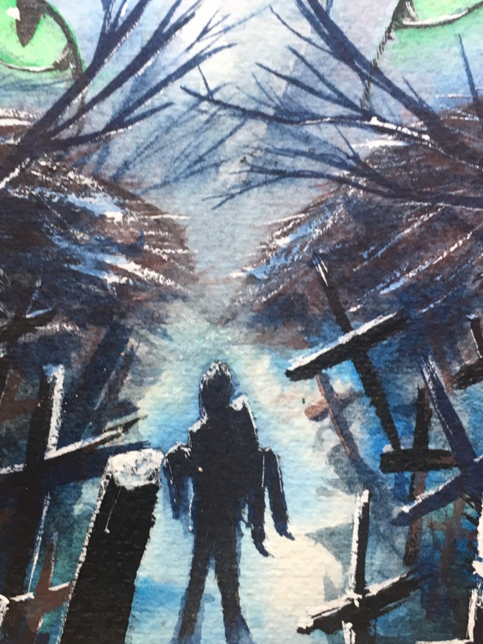 Little God Swamp PAINTING Pet Sematary Stephen King Horror Art ...