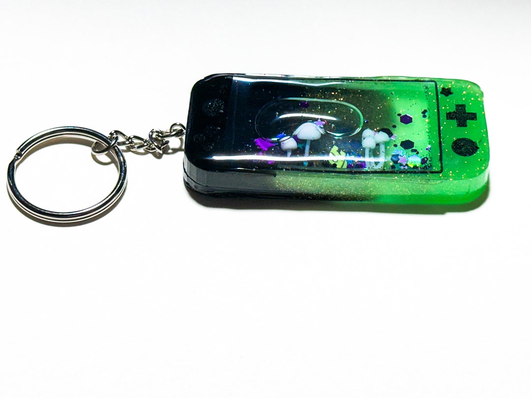 Switch Console KEYCHAIN Shaker Charm Game Mushroom Among Us - Etsy