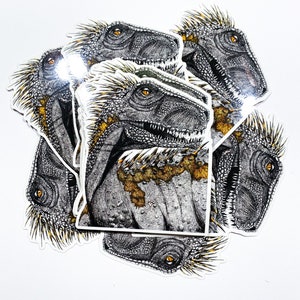 Indoraptor STICKER Die-cut Jurassic World Fallen Kingdom Dinosaur ...