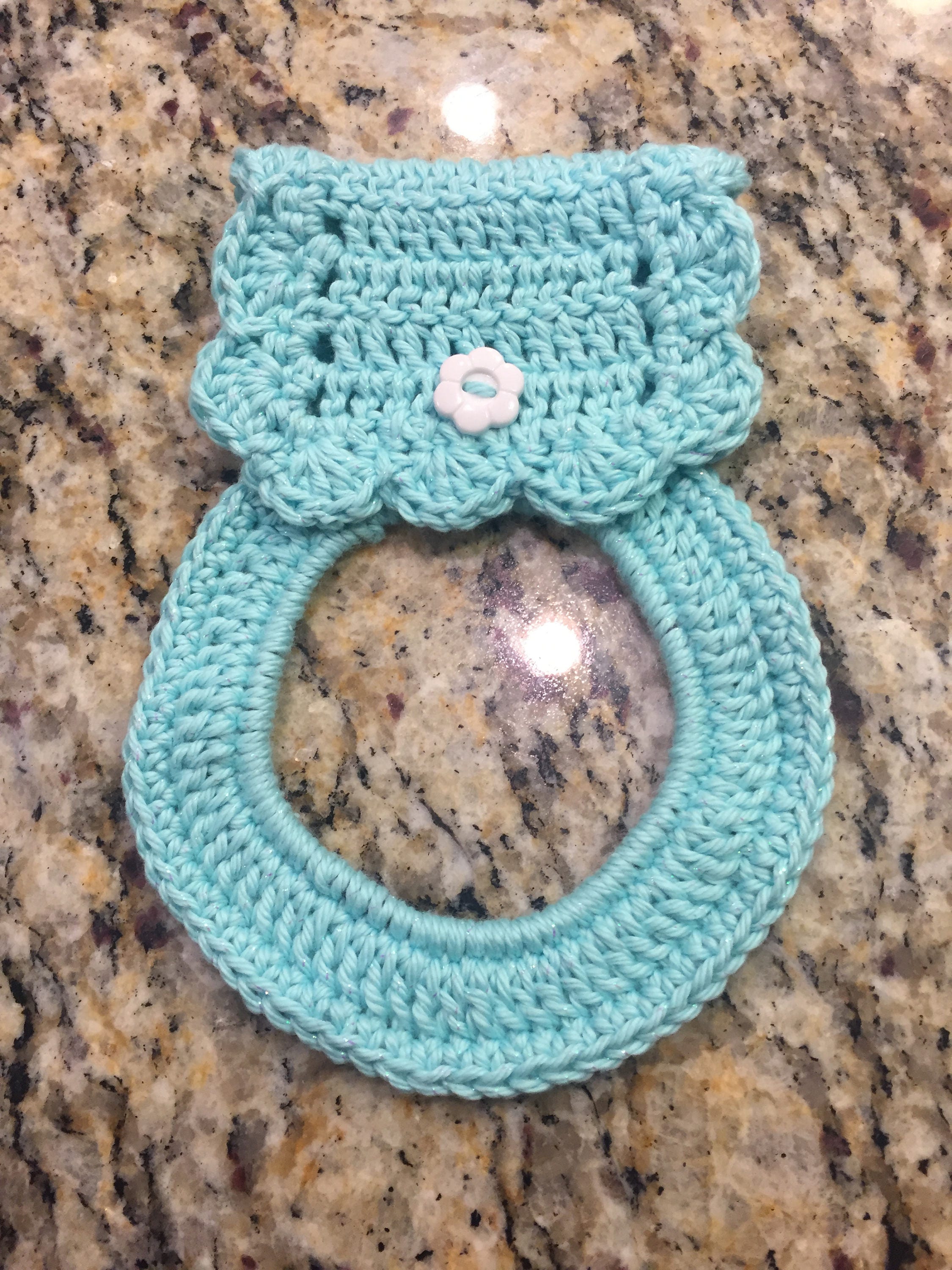 Crochet Towel Ring Etsy