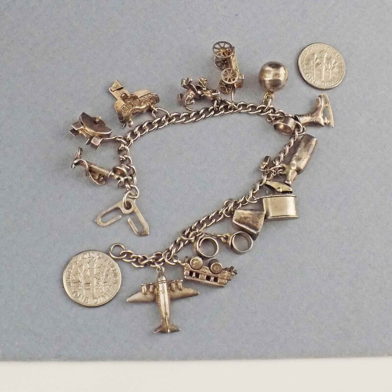 Charm Bracelet - Etsy