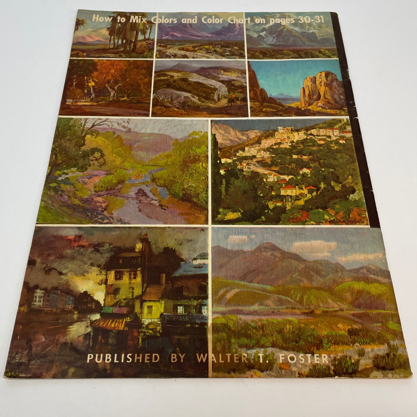 Vintage Walter T Foster Art Guide / Materials to Use and How | Etsy