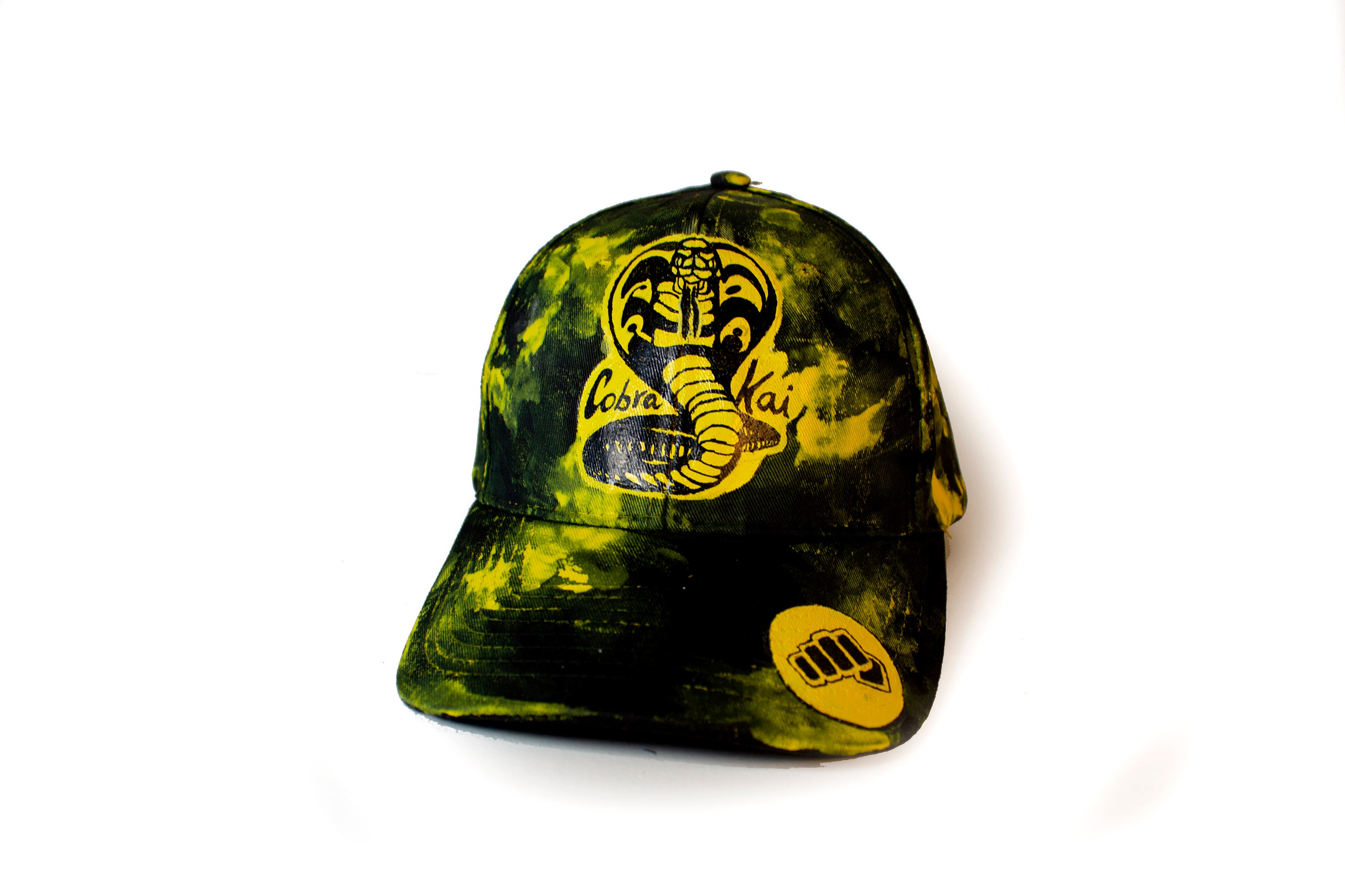 Cobra Kai Custom Hand Painted Hat Karate Kid Tv Show - Etsy UK