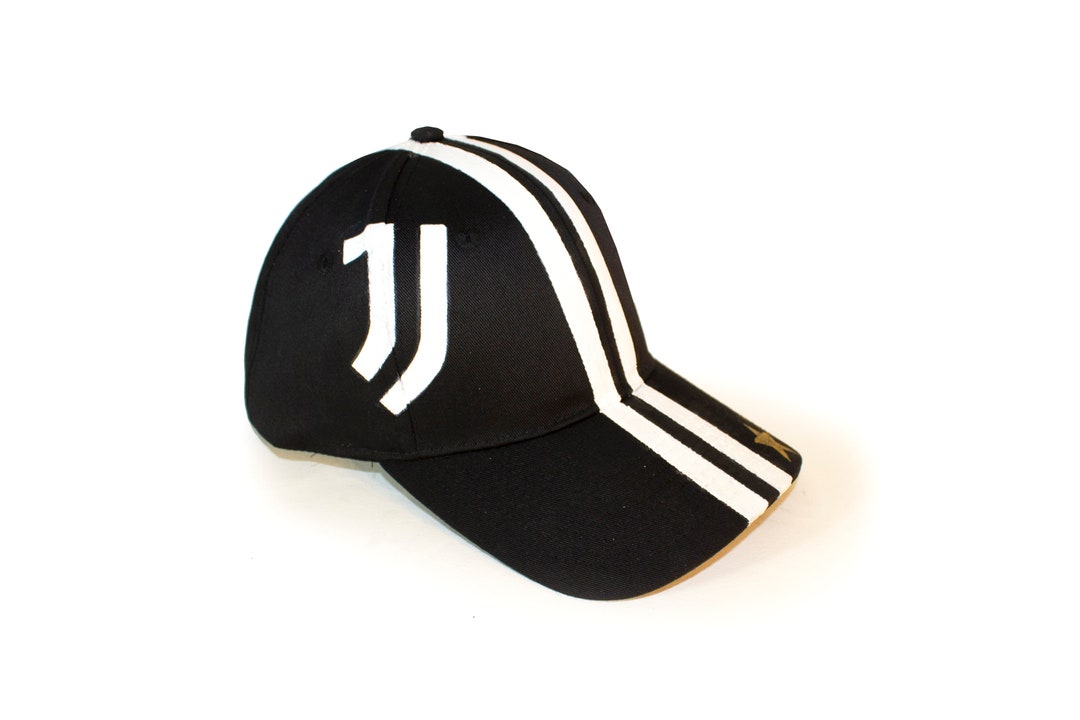 Juventus Custom Hand Painted Hat LIMITED EDITION Soccer Serie a Sports ...