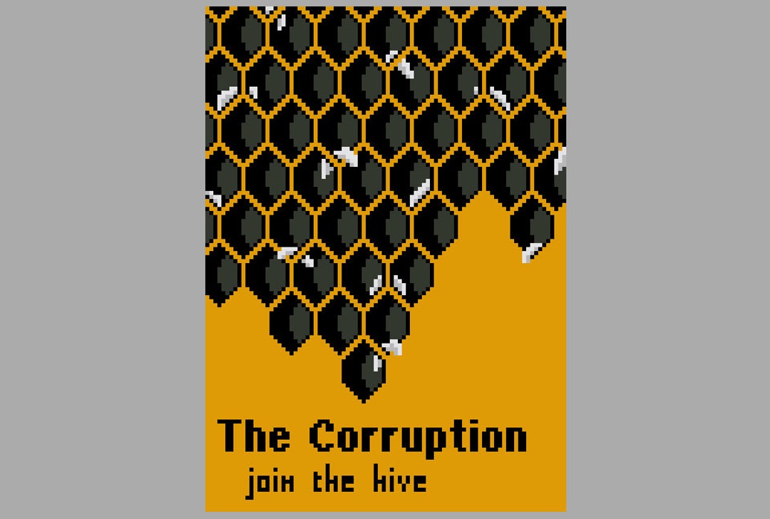 The Corruption Cross Stitch Pattern- Pulp Fiction Cover - Etsy