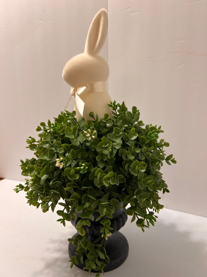 Spring Bunny Decor, Summer Garden Decor, Tea Party Decor, Bunny ...