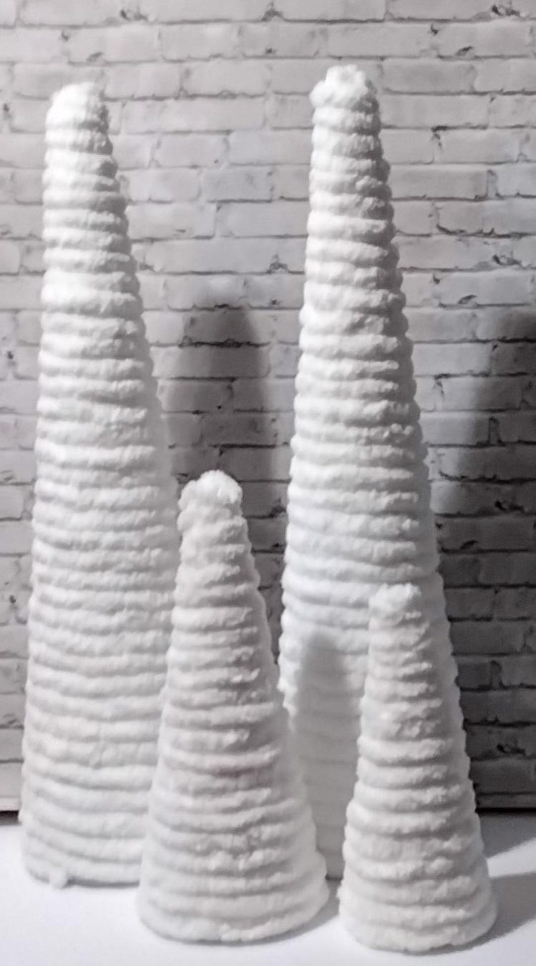 Chenille Tabletop Trees, Mantle Trees, Side Table Trees, Dining Table ...