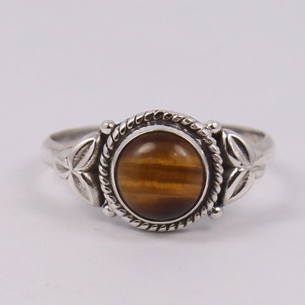 Tiger Eye Ring - Etsy