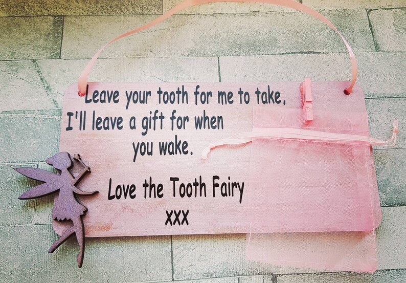 Tooth Fairy Plaques - Etsy