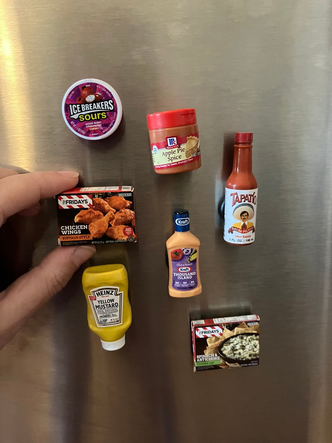 Mini Food Magnet // Refrigerator Magnets // Mini Brands - Etsy